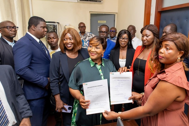 Présidence de l’UNJCI : Marie-Laure N’Goran dépose sa candidature et ...